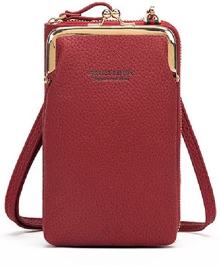 Buy MOCA Women Sling Cross-Body Wallet with Mobile Cell Phone Holder ...