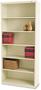 Amazon.com: Tennsco Welded Bookcase - 34.5" x 13.5" x 78" - Steel - 6 x ...