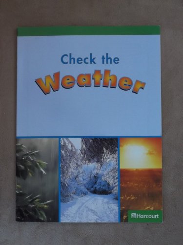 Science Leveled Readers: Above-Level Reader Grade K Check the Weather ...