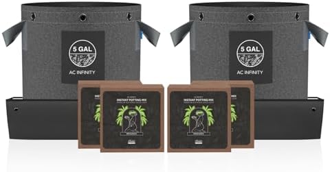 Amazon.com : AC Infinity Instant Potting Mix Kit, 2-Plant Starter Set ...