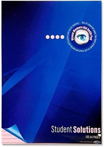 Premier Stationery Student Solutions A4 Visual Memory Pad - Lemon ...
