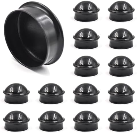 (15 Pack) 2-7/8" Chain Link Fence Round Dome Post Caps, Chain Link Caps ...