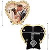 Amazon.com - KENZY GIFTS Heart Shaped Wedding Picture Frames for Couple ...