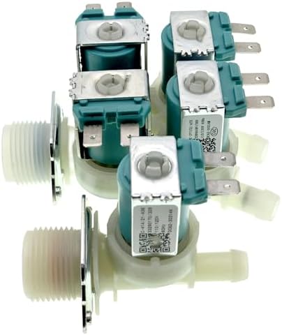 Amazon.com: DC62-00214M+DC62-30314K Washer Cold & Hot Water Inlet Valve ...