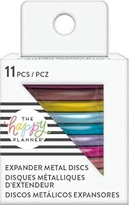 me & my BIG ideas Metal Expander Discs, Rainbow - The Happy Planner ...