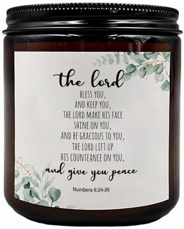 Amazon.com: KU-DaYi Christian Candles, Inspirational Bible Verse ...