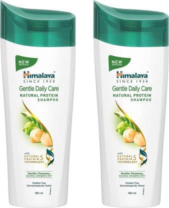 Buy HIMALAYA Gentle Daily Care Natural Protein Shampoo, 180ml, Pack of ...
