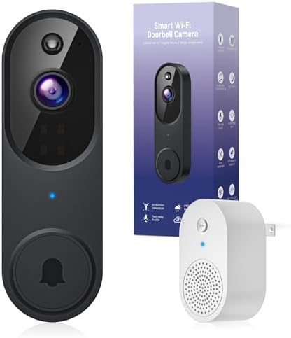Amazon.com : Aiwit 1080p Video Doorbell Camera, Wireless Indoor/Outdoor ...