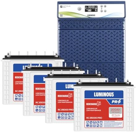 Luminous HKVA Inverter for Home, Office & Shop with Luminous Battery ...