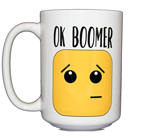 Amazon.com: Ok Boomer - Ok Millennial Coffee Mug - 15oz Large Size ...