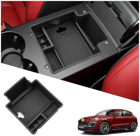 Amazon.com: Fit Macan Center Console Organizer,for Porsche Macan 2015 ...
