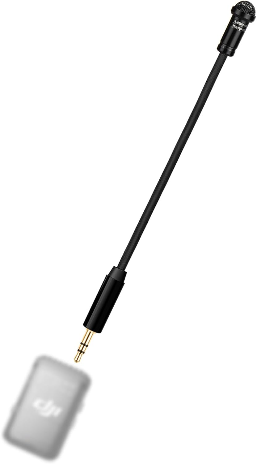 Amazon.com: Handheld Lavalier Microphone Compatible with DJI Mic 2 ...