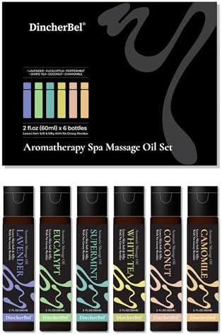 Amazon.com: Massage Oil Kit, Set of 6 – Natural Lavender Oil ...