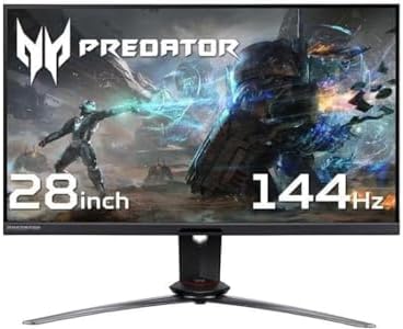 Acer Predator 28" 4K UHD 144Hz FreeSync Premium IPS Gaming Monitor ...