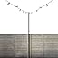 Amazon.com: IYN Stands Outdoor String Light Pole Stand - 9.5 Feet ...