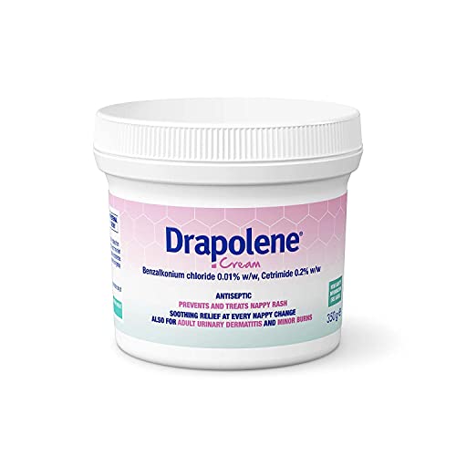 3 x Drapolene Cream 350g Tub | For Sore Skin Caused by Incontinence ...