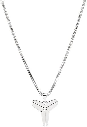 Kobe Memorial Sport Pendant Jewelry for Men Boy Fan Gift, Stainless ...