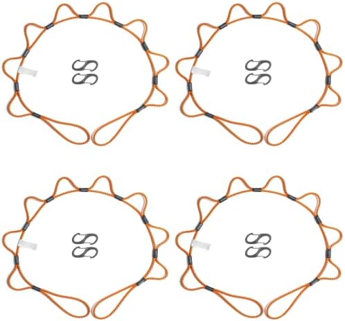 LOOPROPE | Bungee Cord with Hooks Tie Down System Adjustable Cargo ...