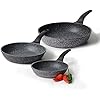 ProCook Granite - Set Poêles - Série 3 pièces - 20cm 24cm 28cm ...