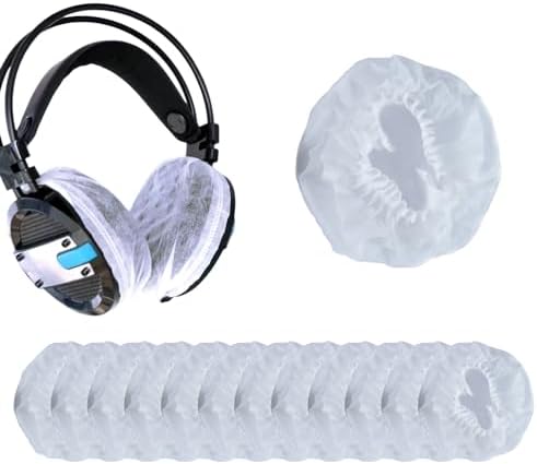 Amazon.com: BBTO 100 Pieces Headphone Ear Covers Disposable Earphone ...