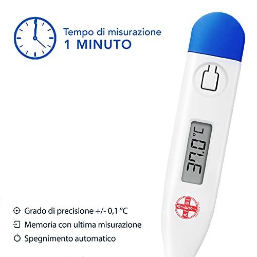 AIESI® Professionele Digitale Thermometer voor koorts bij volwassenen ...