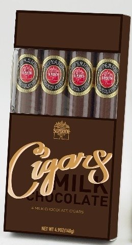 Amazon.com : Milk Chocolate Cigars 4 Pack : Grocery & Gourmet Food