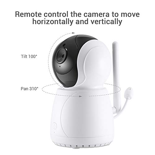 Video Baby Monitor, Bable 4.3 inch Video Baby Monitor with Camera $26 ...