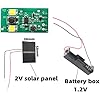 Amazon.com : Solar Light Control Panel, 1.2V 2 Set Solar Light ...