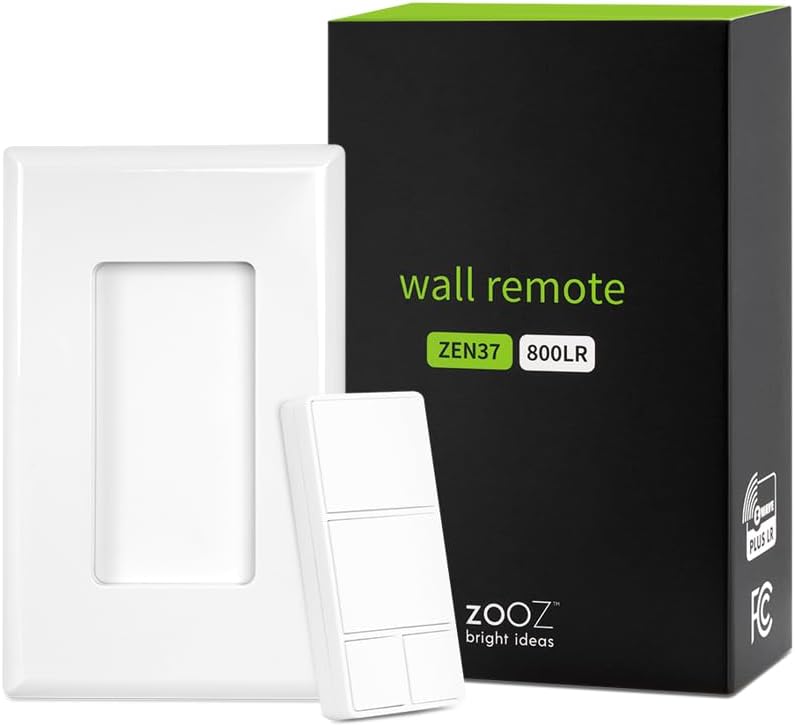 Amazon.com: Zooz 800 Series Z-Wave Long Range Wall Remote & Scene ...