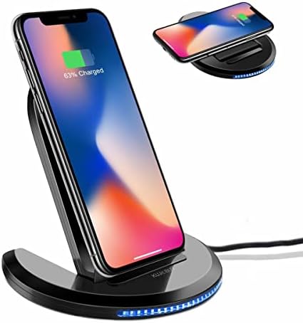 Amazon.com: Portable Wireless Charging Station with LED Indicator - 10W ...