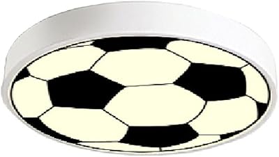 Ceiling Light,Football Semi Flush Mount Ceiling Lights,Soccer Glass ...