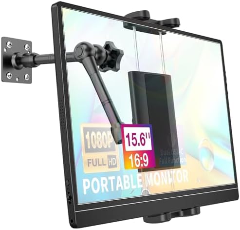 Amazon.com: Wukanleng Single Monitor Desktop/Wall Mount Stand - Fits 4. ...