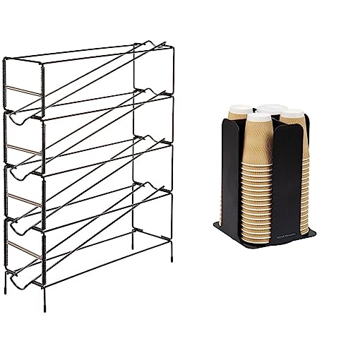 Amazon.com: Winco CDR-4 4-Tier Cup Dispensing Rack & Mind Plastic ...