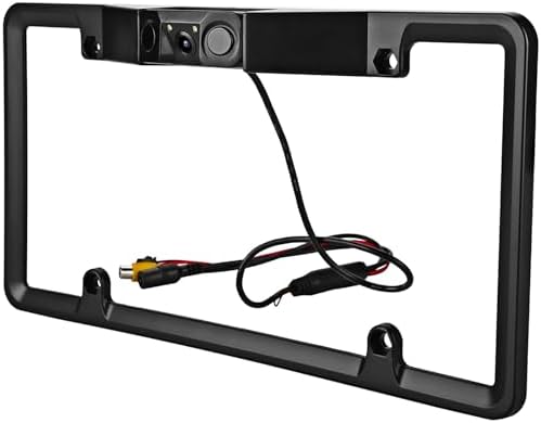 Amazon.com: License Plate Frame Backup Camera Night Vision Car Rear ...