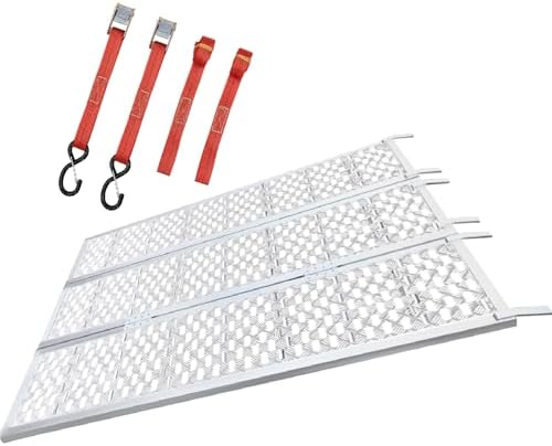 Amazon.com: 1500 LBS Aluminum Tri-Fold Trailer Ramps Heavy Duty, 77" L ...