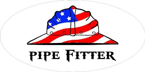 Amazon.com: 3 – Pipefitter Hard Hat/Helmet Stickers 1 1/2” x 3” H276 ...