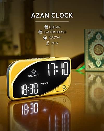 Islamic Muslim Prayer LCD Table Alarm Clock Desktop，Digital Automatic ...