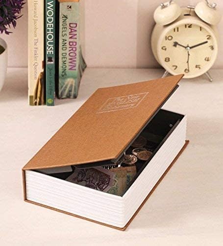 Ohuhu Mini Locker Diversion Book Safe With Real Pages Money Box With ...