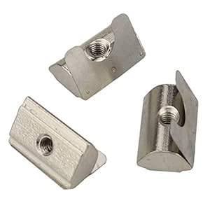 Boeray M8 Drop in T Nut with Spring Sheet for Aluminum Extrusion with ...