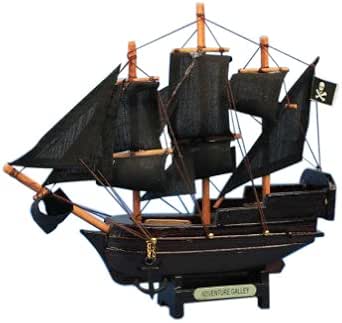Amazon.com: Hampton Nautical Captain Kidd's Adventure Galley, 7" : Arts ...
