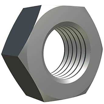 M16 Hex Nuts (Pack of 10) Hex Aleacion Nuts by Acero Aleado for Bolts ...