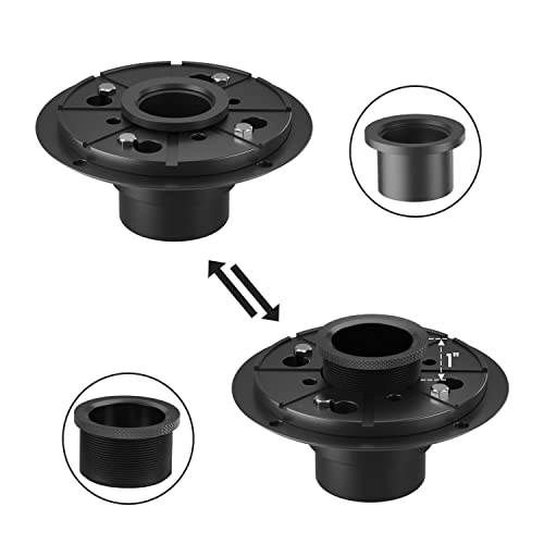 Snapklik.com : EXF Round Shower Drain Base Kit For 2 Inch And 3 Inch ...