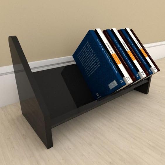 Dexter Enterprises Engineered Wood Book Shelf Book Case Storage Rack ...