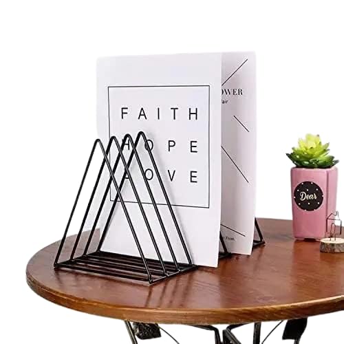 Triangle Magazine Rack Stand, Newspaper Desk Rack, File Holder ...