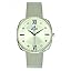 Lizer Men's Stainless Steel Swiss Quartz Watch 40 White With Silver ...