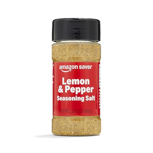 Amazon Saver, Lemon Pepper Seasoning Salt, 3.25 oz - Want It All