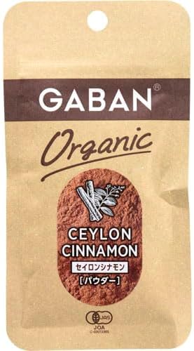 Amazon | GABAN オーガニック セイロンシナモンパウダー 10g | GABAN(ギャバン) | スパイス・ハーブ 通販