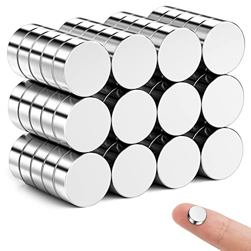 Snapklik.com : 50 Pack 8 3 Mm Magnets For Crafts, Small Magnets, Round ...