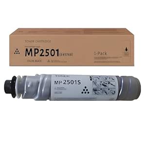 MP 2501 Toner Pack of 1 Compatible for Ricoh Toner Cartridge MP 2001L, MP 2001SP, MP 2501L, MP ...