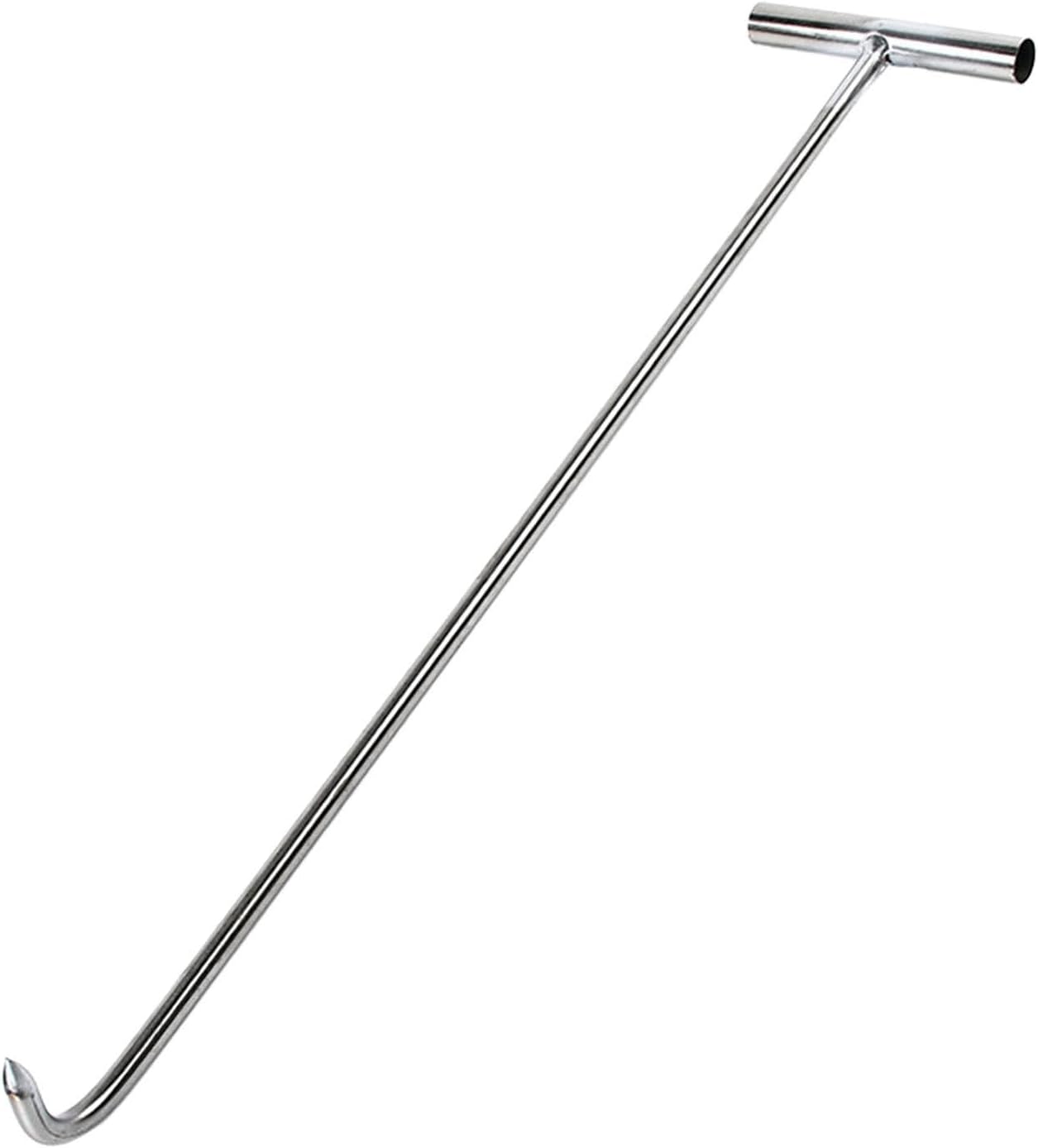 Amazon.com: JISADER 38cm Steel Manhole Hook Tool, T Shape Lifting Hook ...
